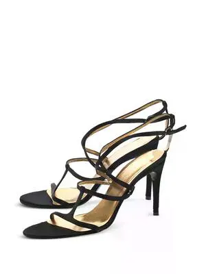 Dolce & Gabbana Strappy Satin Sandals