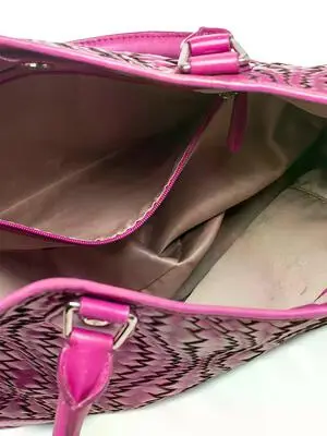 Cole Haan Woven Leather Tote Bag