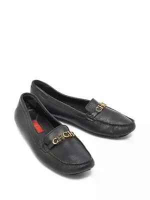 Carolina Herrera Leather Loafers