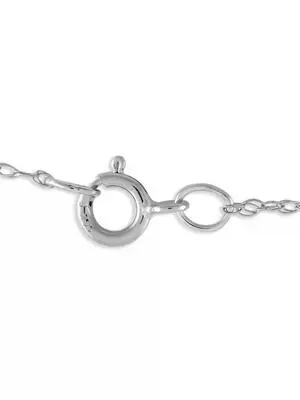 LB EXCLUSIVE 14k White Gold Diamond And Ruby Necklace