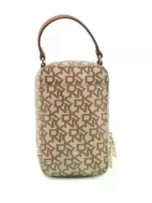 Dkny Monogram Pattern Shoulder Bag