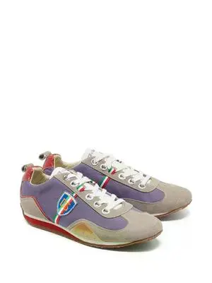 Dolce & Gabbana Logo-embroidered Leather Sneakers