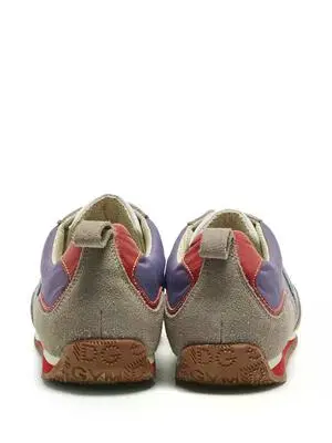 Dolce & Gabbana Logo-embroidered Leather Sneakers