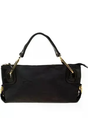 Gianfranco Ferre Leather-strap Tote Bag