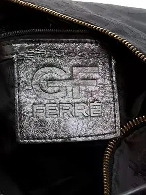 Gianfranco Ferre Leather-strap Tote Bag