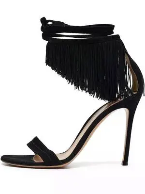 Gianvito Rossi Fringe Sandals For Women