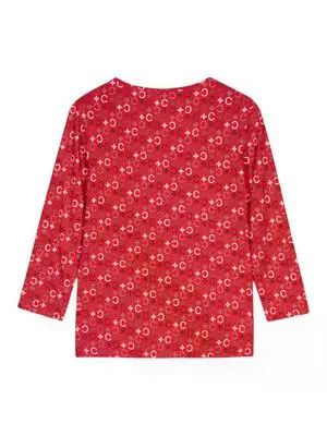 Celine 1990-2000s Macadam Stretch-cotton T-shirt
