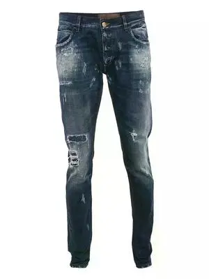 Dolce & Gabbana Distressed Cotton Jeans