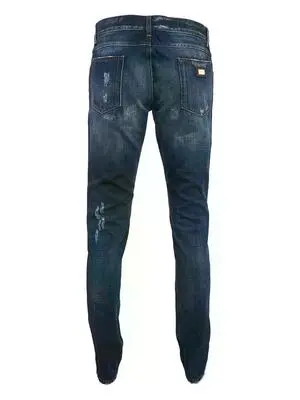 Dolce & Gabbana Distressed Cotton Jeans