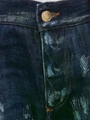 Dolce & Gabbana Distressed Cotton Jeans