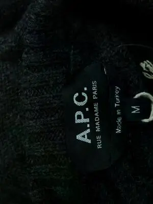 A.p.c. Wool Crew Neck Sweater - Grey