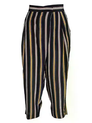 Chloé Striped Silk Trousers