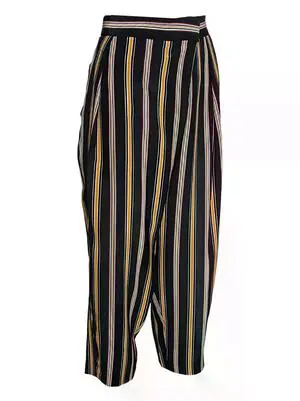 Chloé Striped Silk Trousers