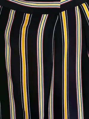 Chloé Striped Silk Trousers