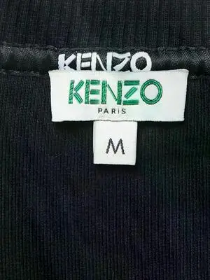 Kenzo Logo-embroidered Sweatshirt - Black