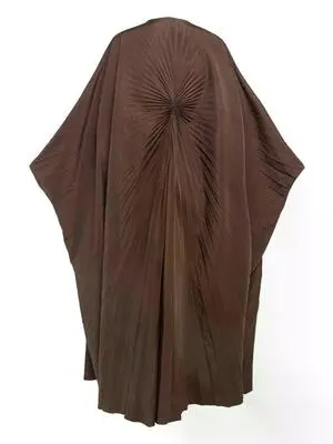 Valentino Garavani Pleated V-neck Dress