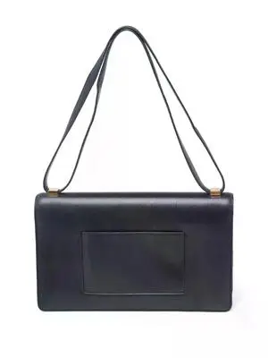 Celine Leather Flap Shoulder Bag