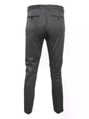 Giorgio Armani Virgin Wool Straight-leg Trousers