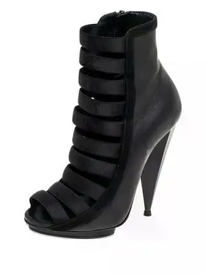 Gucci 125mm Leather Strappy Boots