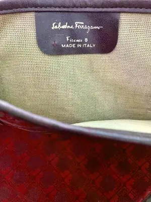 FERRAGAMO 1970s Canvas Tote Bag