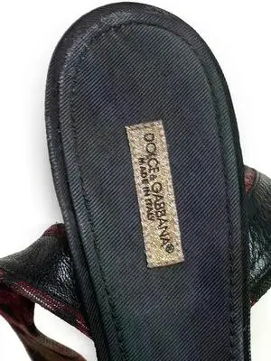 Dolce & Gabbana 100mm Leather Sandals