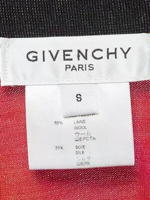 Givenchy Paneled V-neck Sweater