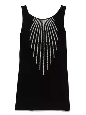 Giorgio Armani 2000s Fine-knit Mini Dress