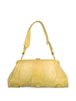 Valentino Garavani 2000 Crocodile-embossed Shoulder Bag