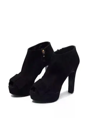 LOUIS VUITTON 125mm Suede Pumps