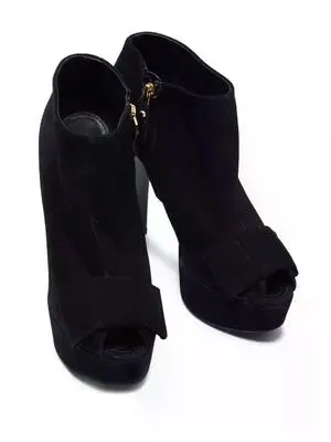 LOUIS VUITTON 125mm Suede Pumps