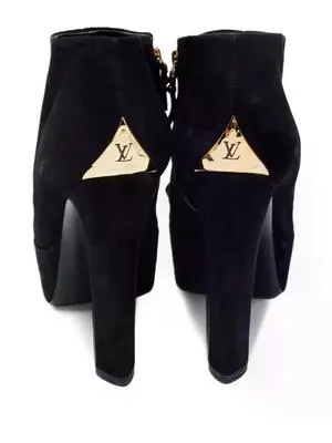 LOUIS VUITTON 125mm Suede Pumps
