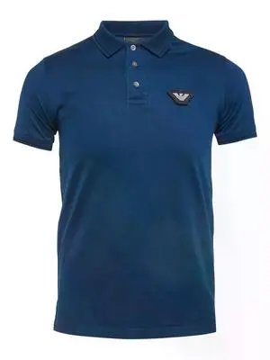 Emporio Armani Logo-patch Polo Shirt