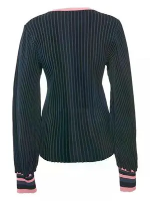 ROKSANDA Ribbed Striped Top
