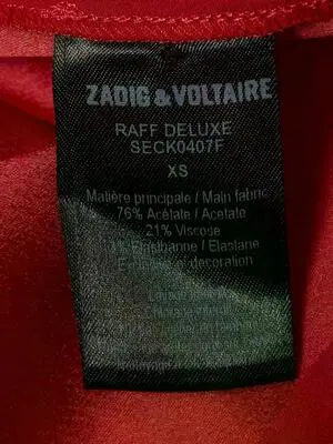 Zadig&Voltaire Sleeveless Open-back Dress