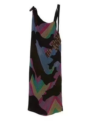 VIVIENNE WESTWOOD 2017 Asymmetric Printed Dress