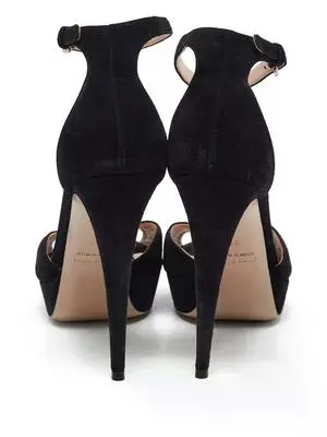 Miu Miu 130mm Leather Heeled Sandals