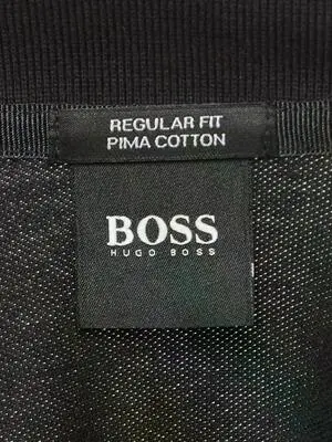 BOSS Pre-owned Piqué Polo Shirt - Black