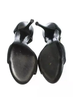 GIUSEPPE ZANOTTI 95mm Patent Leather Buckle Sandals
