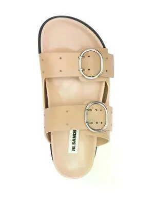 JIL SANDER Leather Sandals