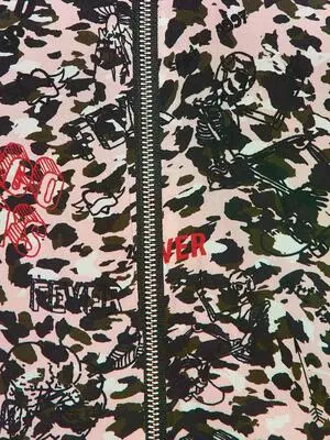 Zadig&Voltaire Abstract-pattern Print Jacket - Black