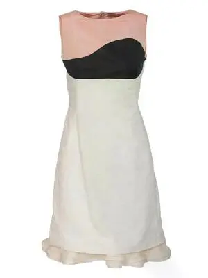Balenciaga Color Block Dress