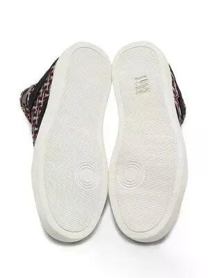 Zadig&Voltaire All-over Logo Lace-up Sneakers