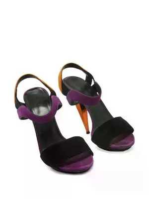 Gucci 120mm Suede Heeled Sandals