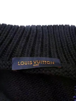 LOUIS VUITTON 2010s Patterned-intarsia Cardigan