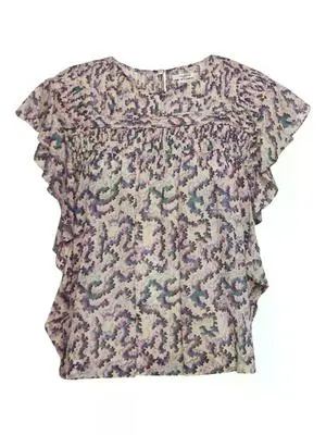 ISABEL MARANT VINTAGE Vintage Ruffled Top