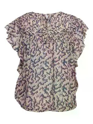 ISABEL MARANT VINTAGE Vintage Ruffled Top