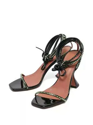 Amina Muaddi 95mm Crystal-embellished Sandals