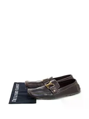 LOUIS VUITTON Leather Loafers