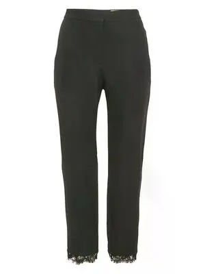 Alexander McQueen Lace-trim Trousers