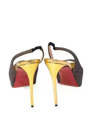 CHRISTIAN LOUBOUTIN Platform Slingback Pumps